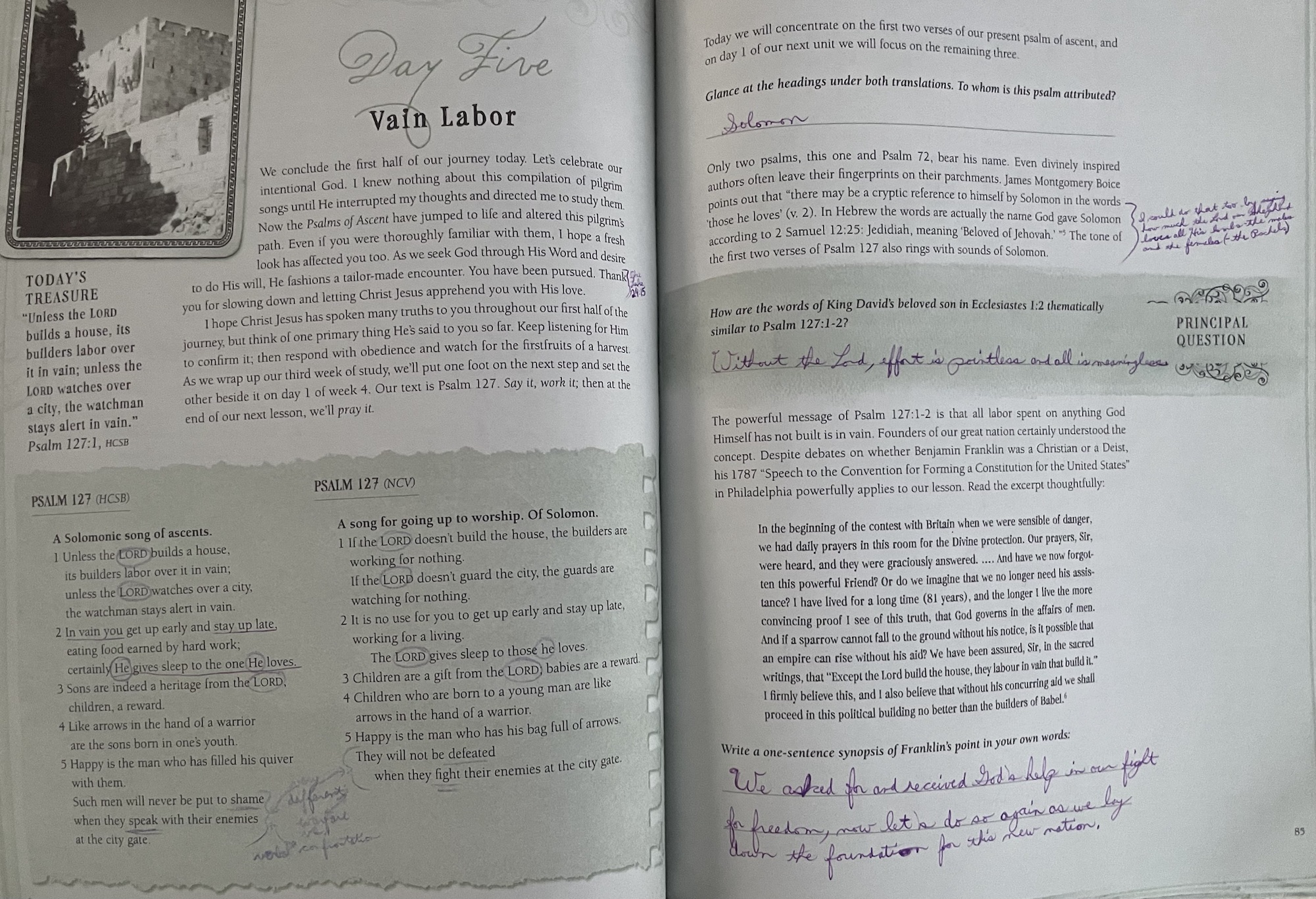 from Rachel: Vain Labor – Letters to Rachel