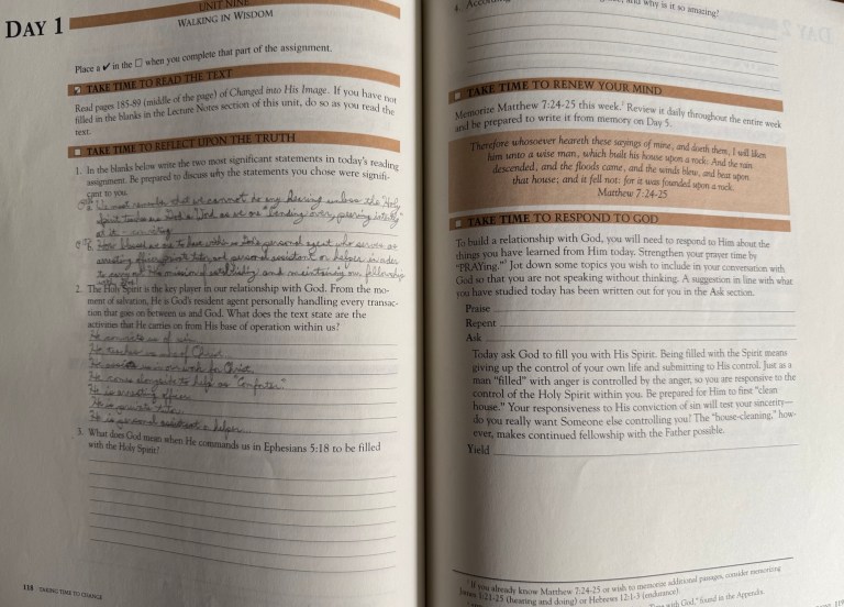 from Rachel: Walking in Wisdom (parts one and two) – Letters to Rachel